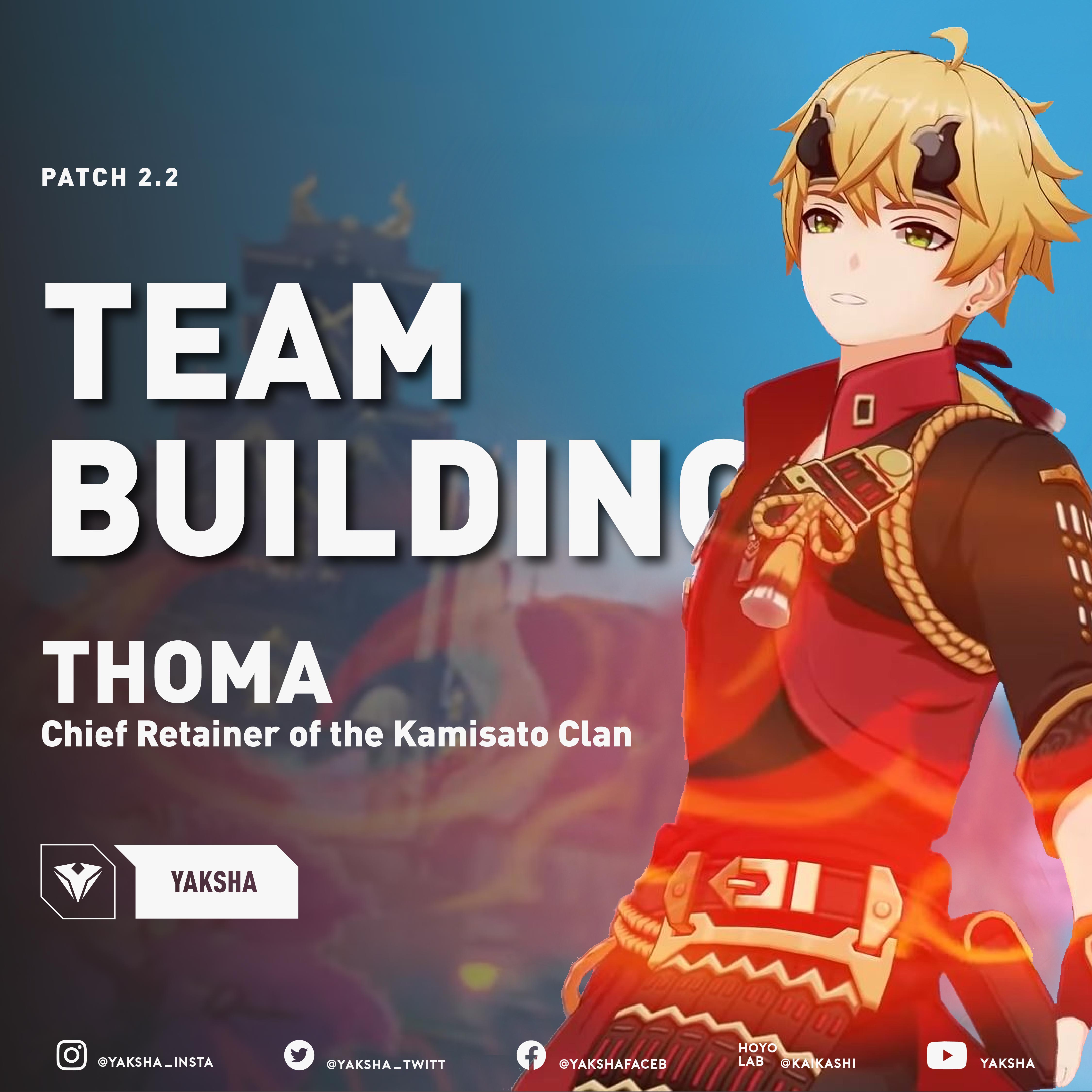 Guide | Building a team for Thoma Genshin Impact | HoYoLAB