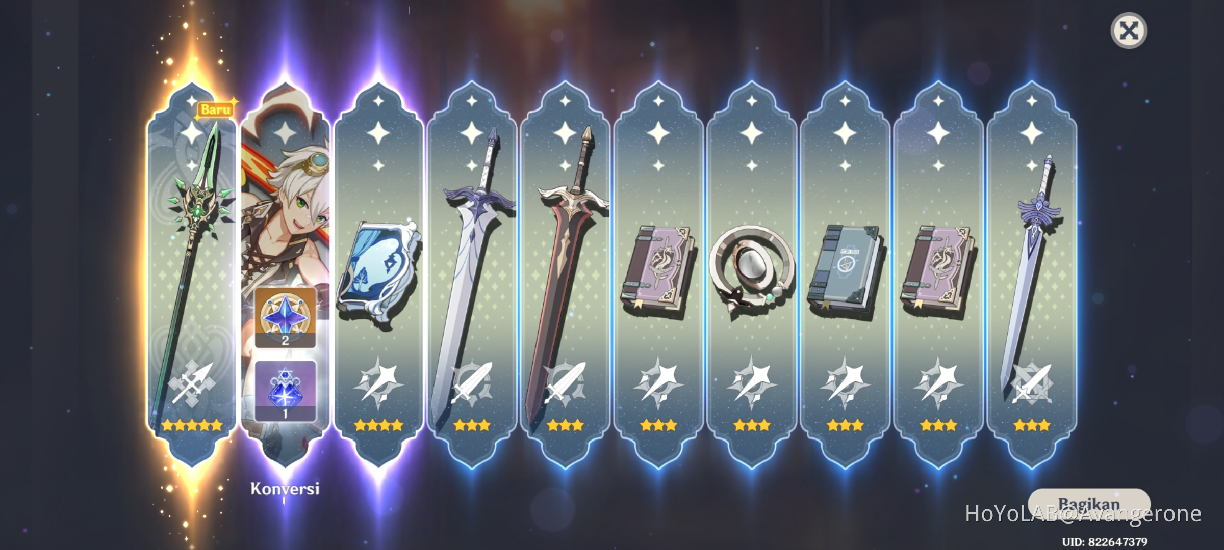 Gacha weapon Genshin Impact | HoYoLAB