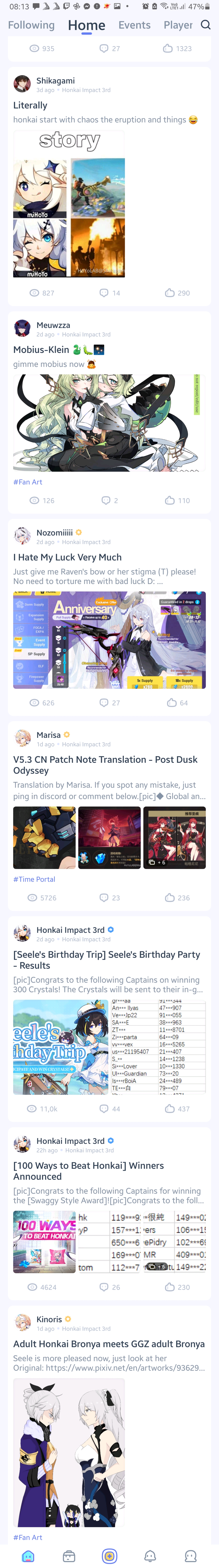 There are problems with Hoyo app Genshin Impact | HoYoLAB