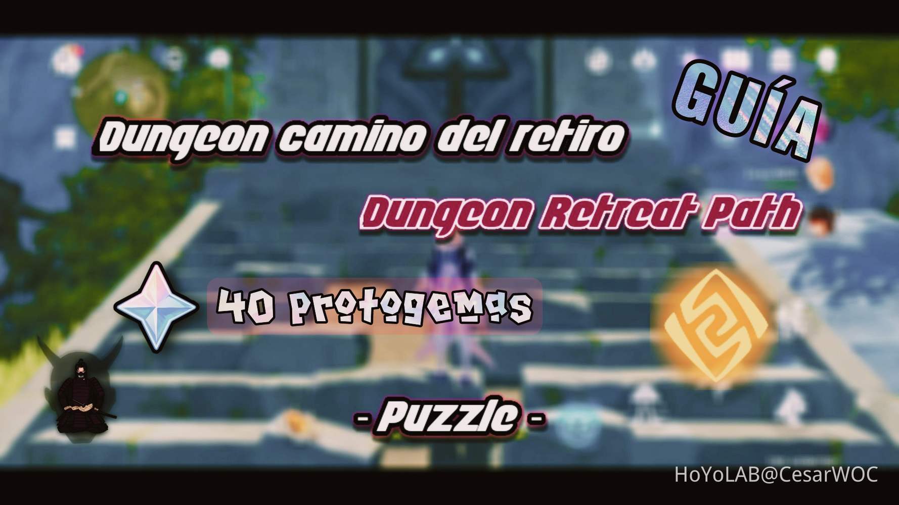 Cómo desbloquear puzzle de dominio/dungeon camino del retiro Genshin ...