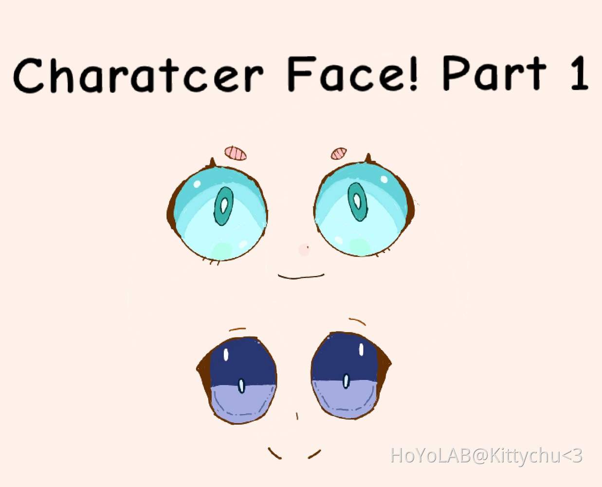 Character Face! Part one Genshin Impact | HoYoLAB