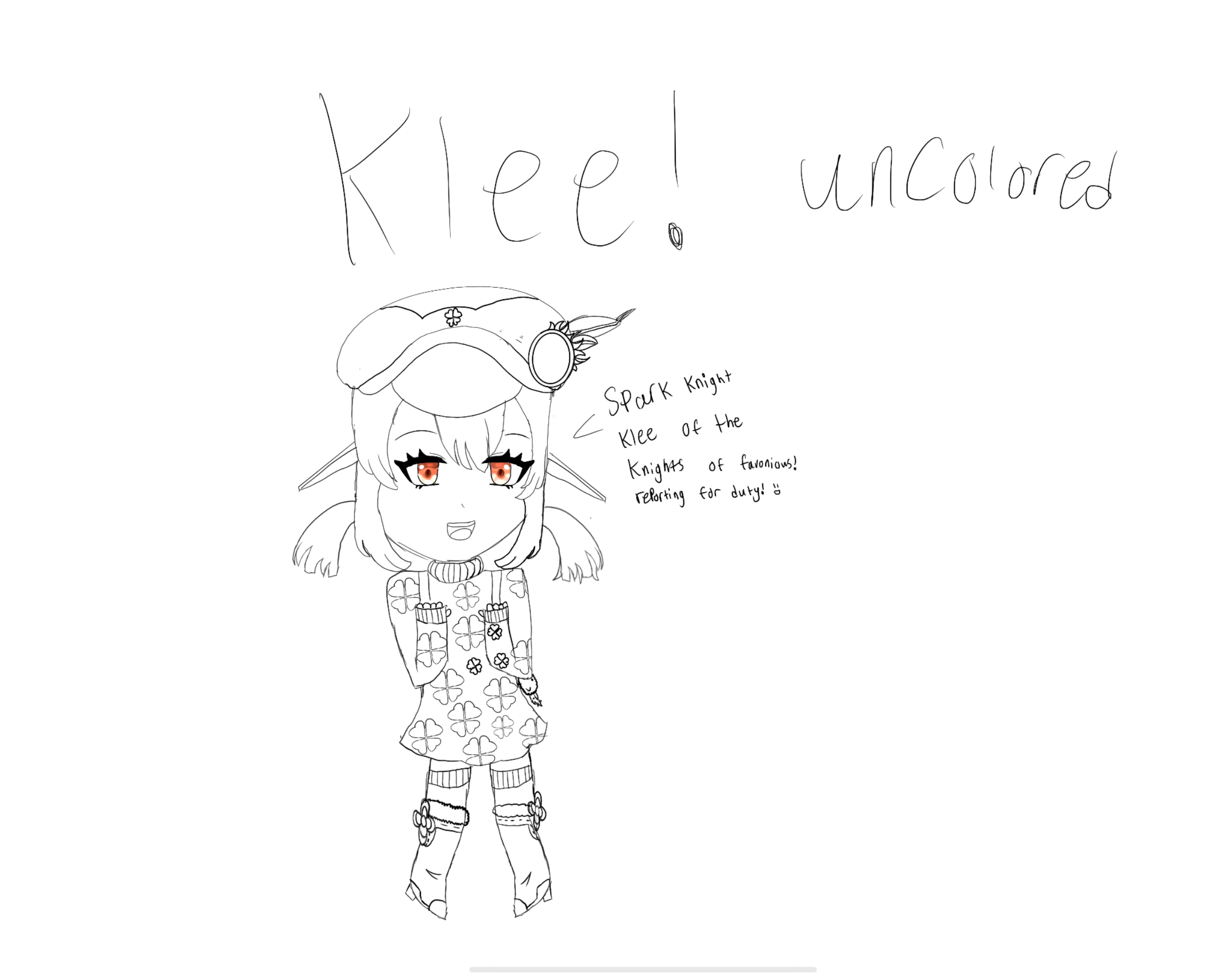 Little Spark Knight! Genshin Impact | HoYoLAB