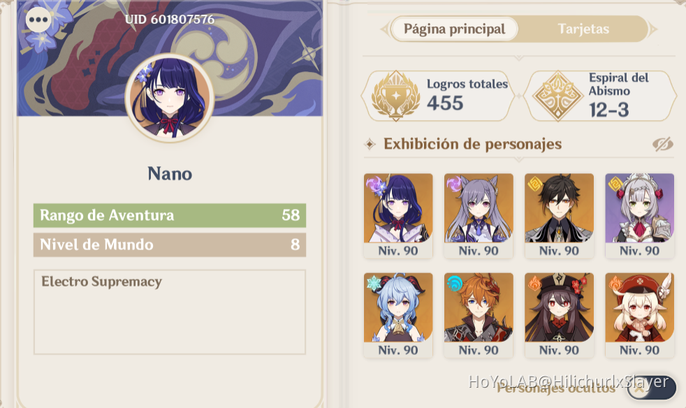 Finalmente RA58 Genshin Impact | HoYoLAB