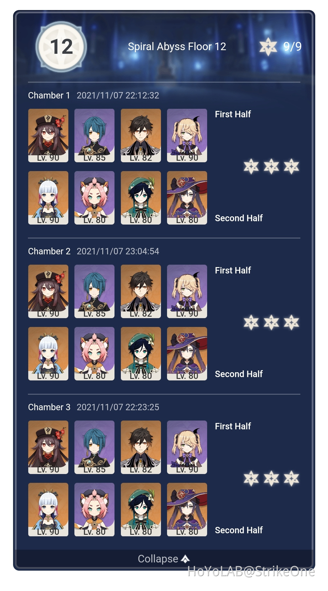 about KQM hutao team Genshin Impact | HoYoLAB