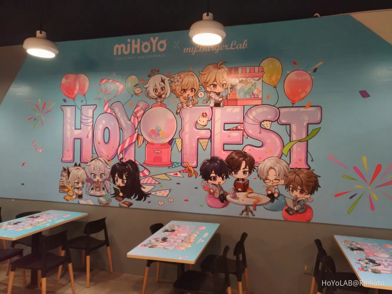 Hoyo Fest at myBurgerLab, Malaysia Honkai Impact 3rd | HoYoLAB