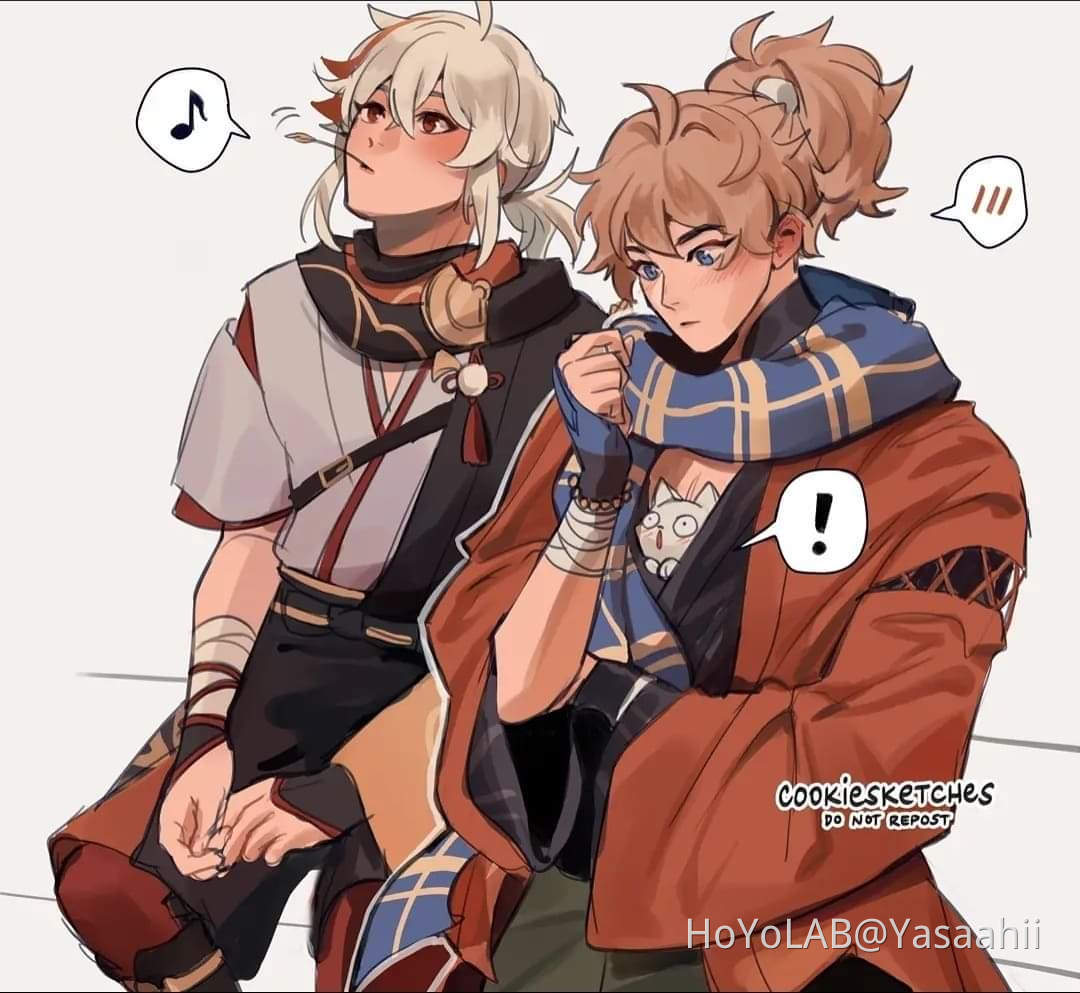 Kazuha x Tomo Genshin Impact | HoYoLAB