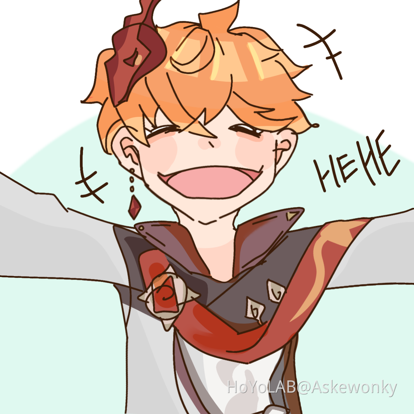 Happy Childe Genshin Impact | HoYoLAB