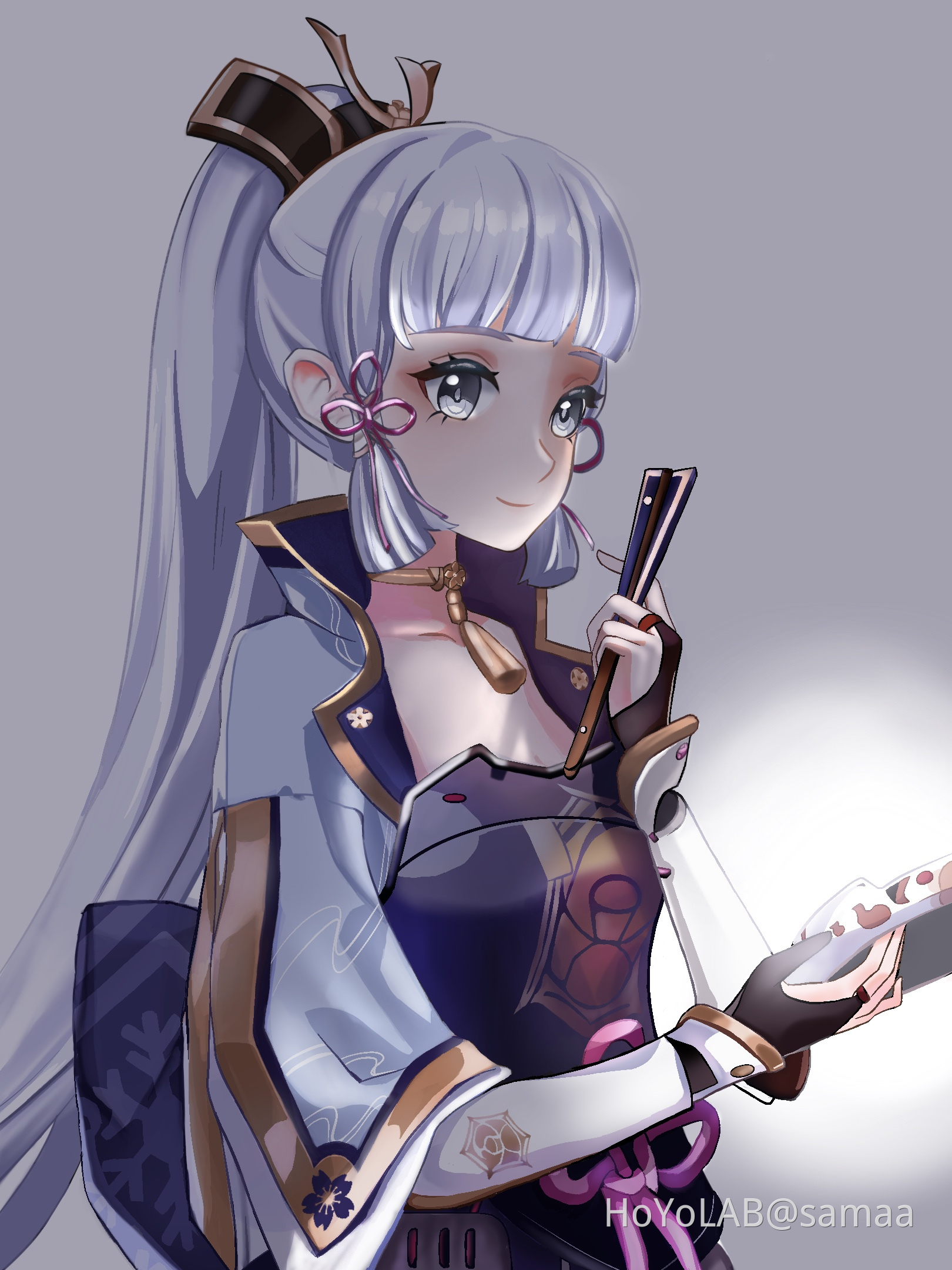 Ayaka finished drawing Genshin Impact | HoYoLAB