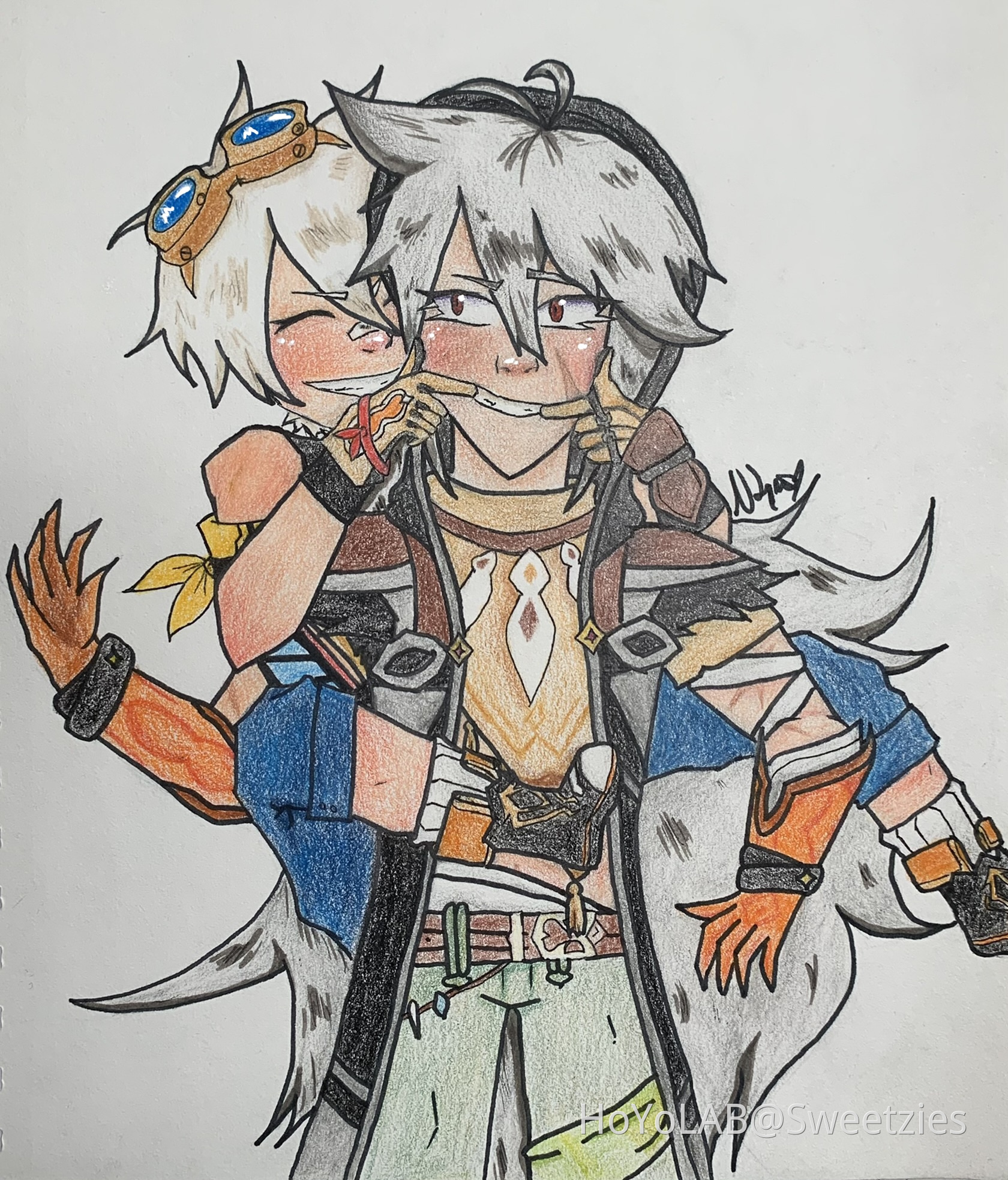 Bennett & Razor ^^ Genshin Impact | HoYoLAB