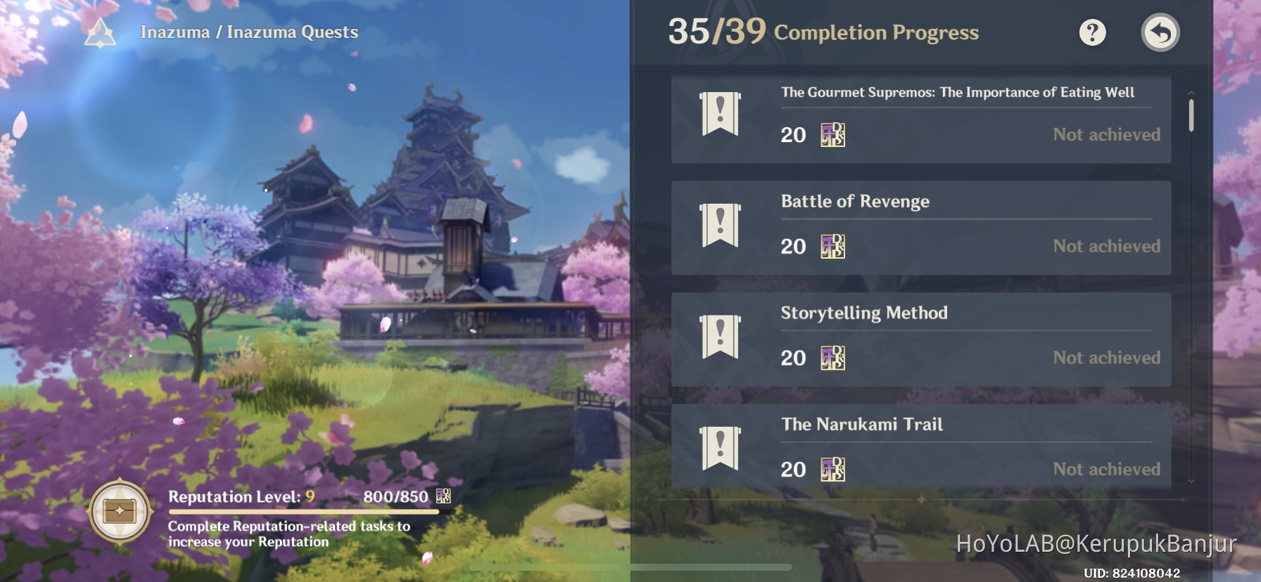 Inazuma World Quest Genshin Impact | HoYoLAB