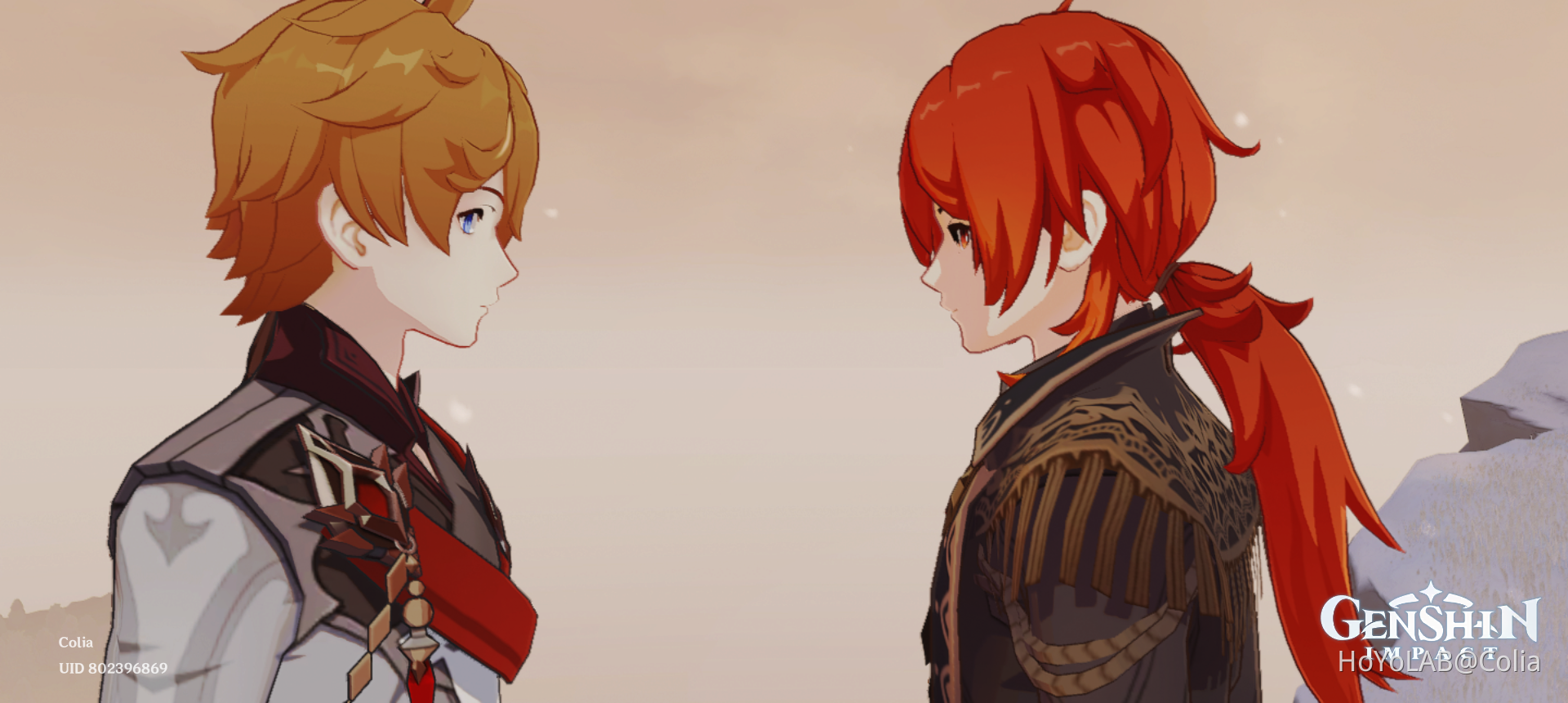 Diluc & Childe Genshin Impact | HoYoLAB