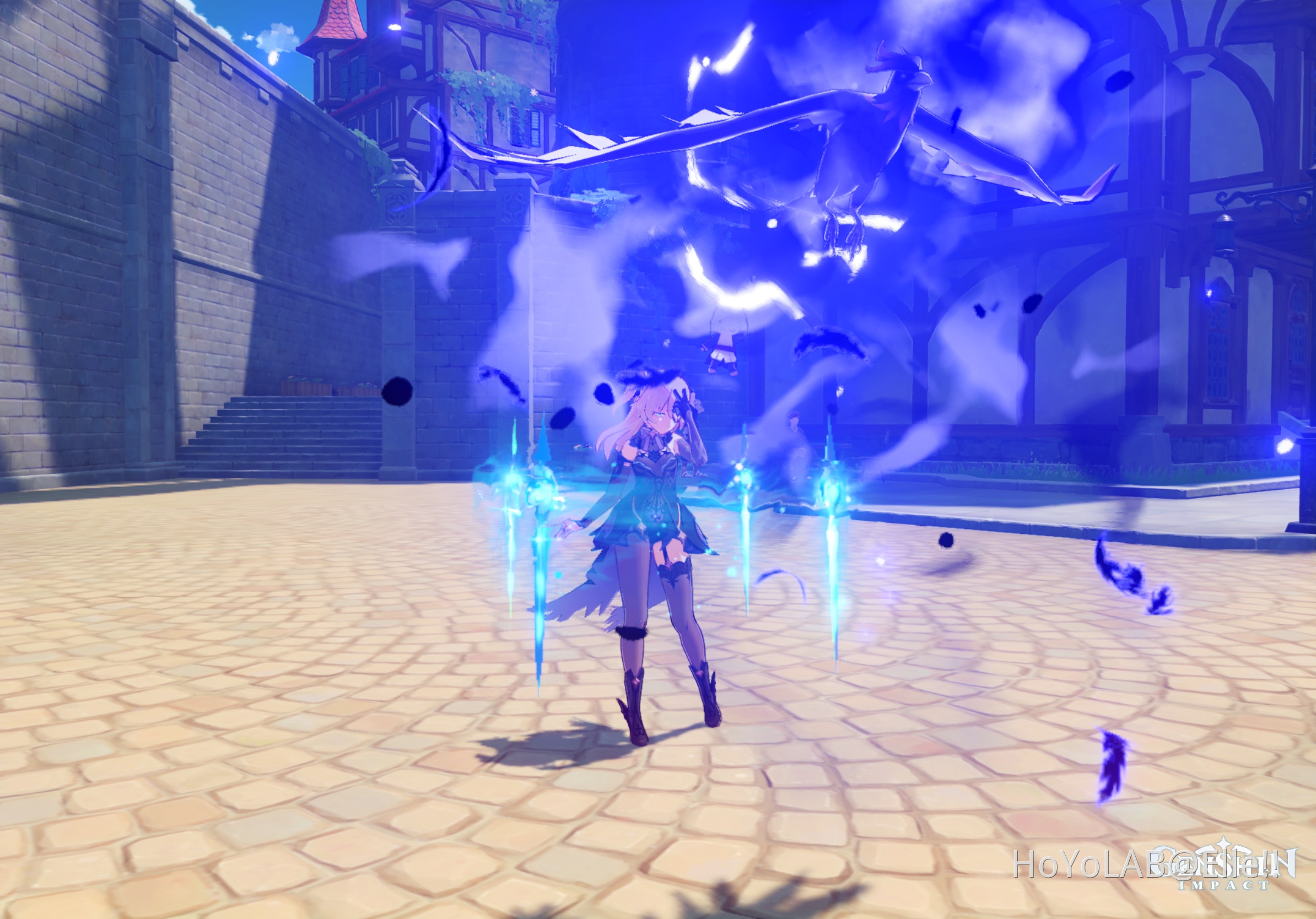 I tried doing some characters’ summon art, what do you think? | Genshin ...