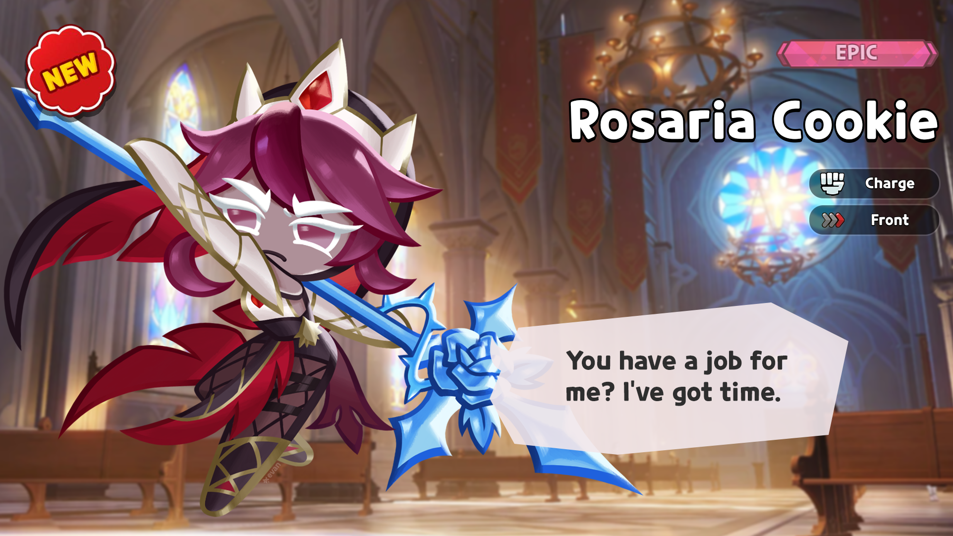 Rosaria Cookie! - Genshin Impact x Cookie Run Kingdom Fan Art Genshin ...