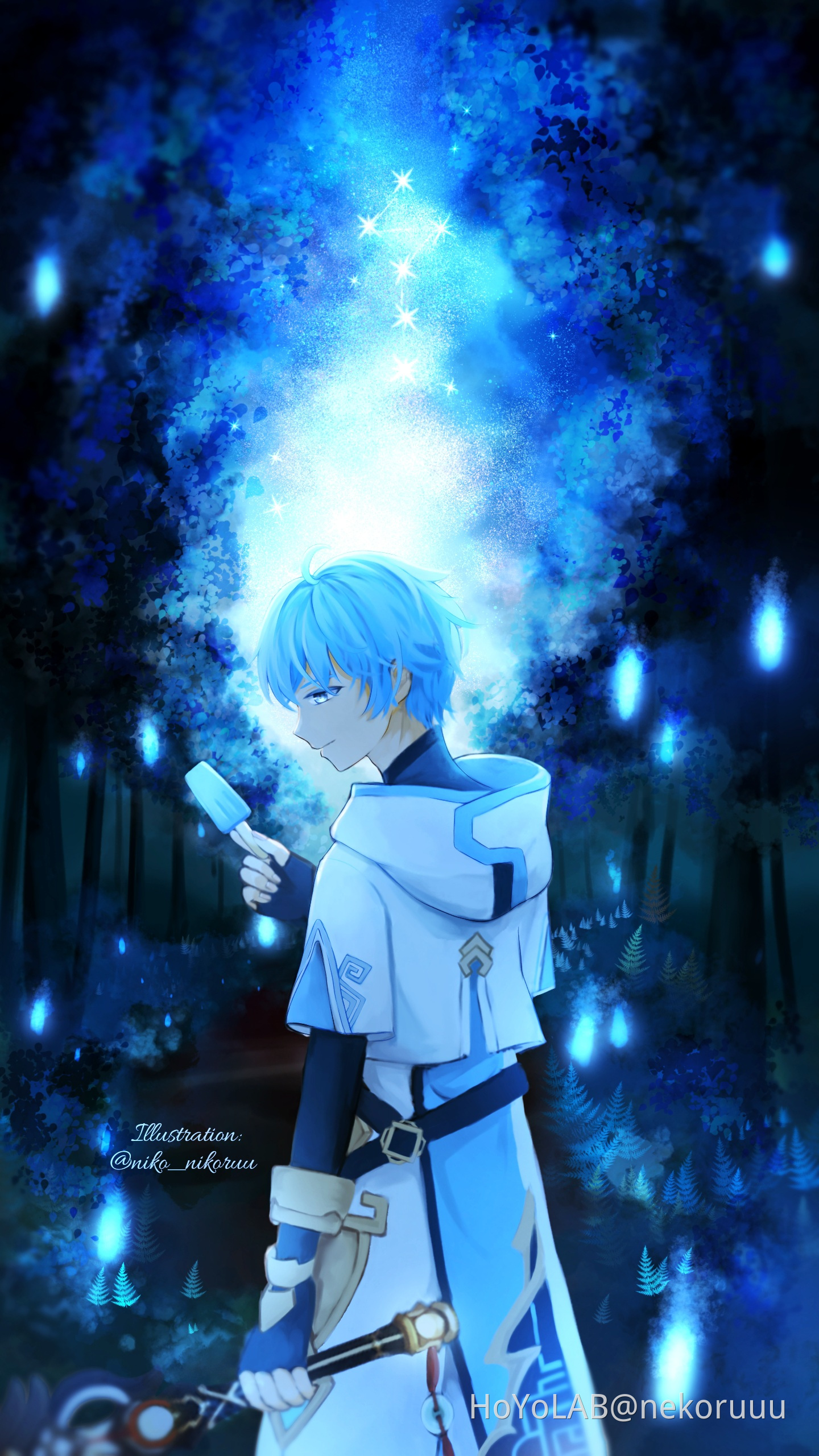 Just a bluish evening Genshin Impact | HoYoLAB