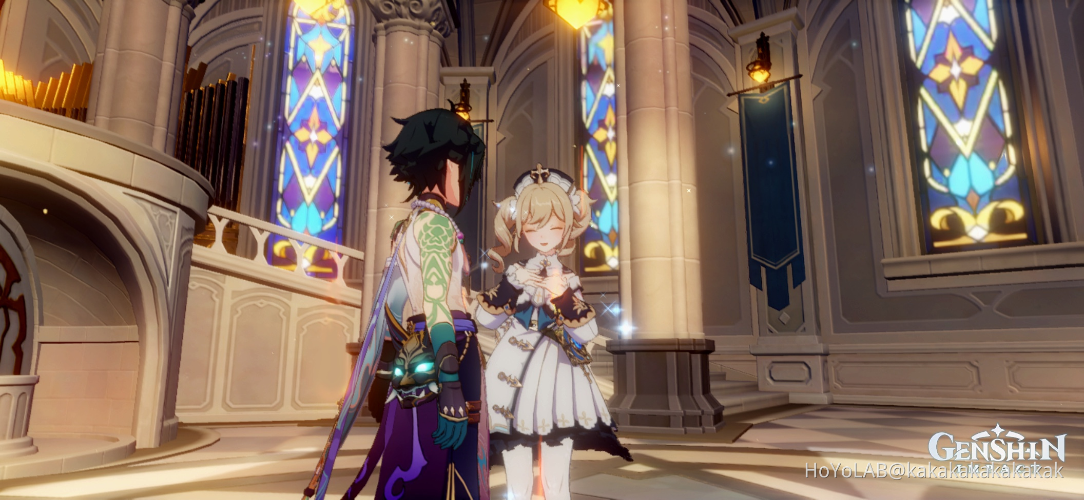 The emo yaksha and the innocent nun 💞💞 Genshin Impact | HoYoLAB