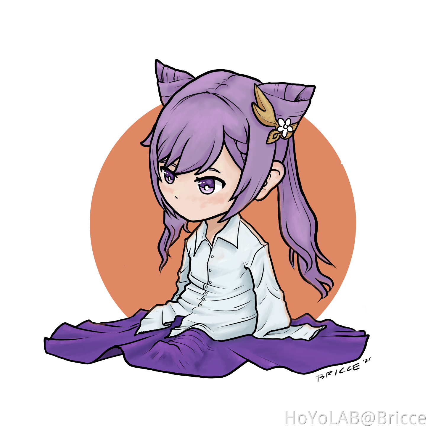 Chibi Keqing~ Genshin Impact | HoYoLAB