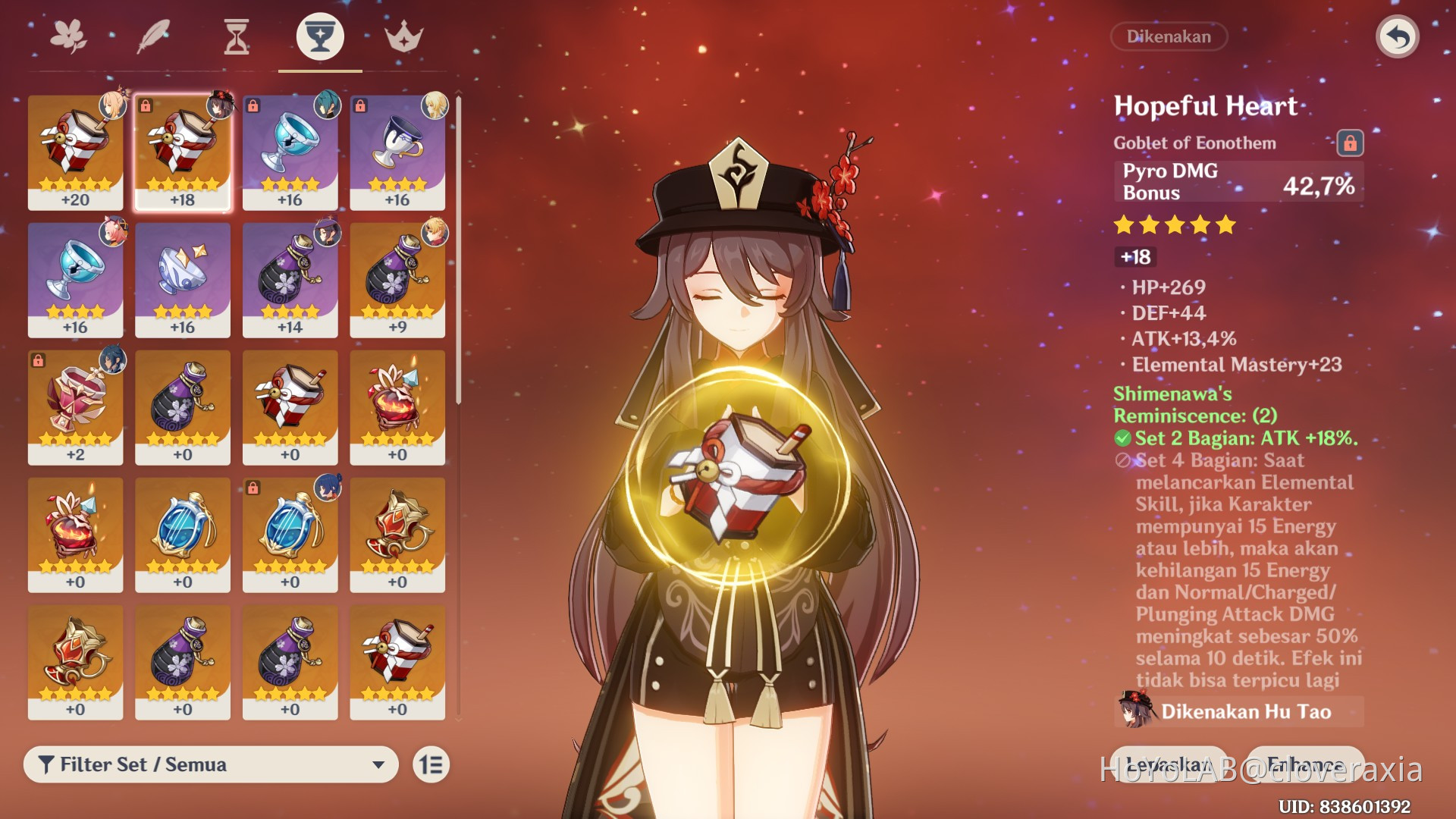 Build Hutao | Genshin Impact | HoYoLAB