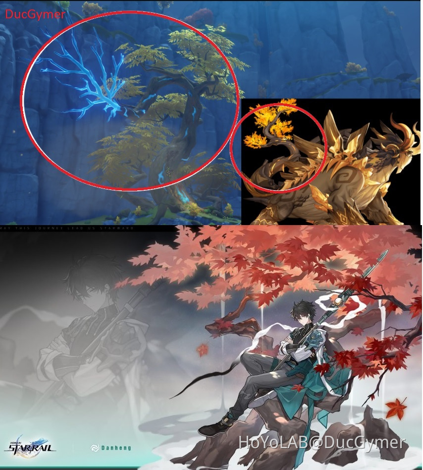 DanHeng have Maple tree just like Azhdaha tree Honkai: Star Rail | HoYoLAB