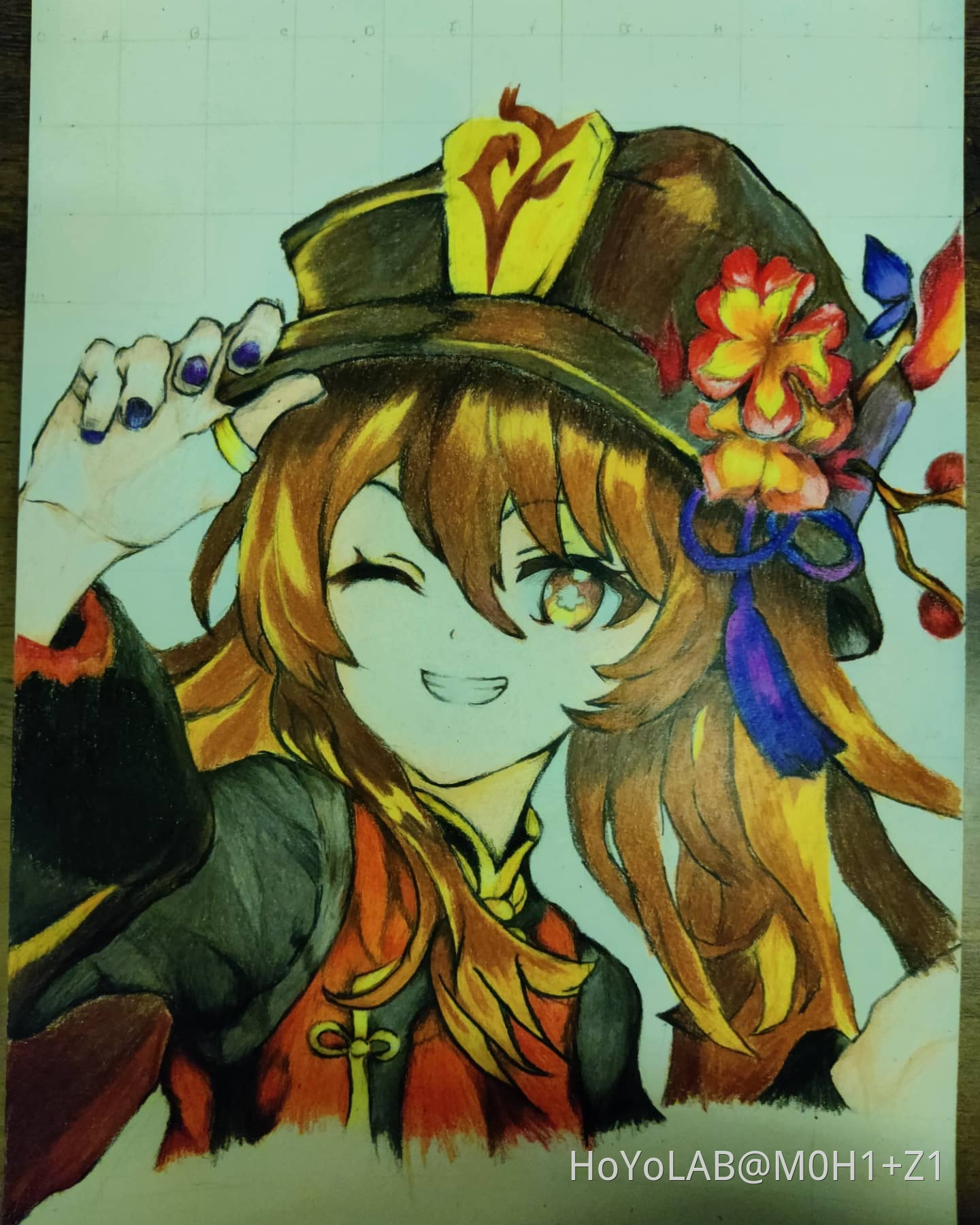 hu tao drawing Genshin Impact | HoYoLAB