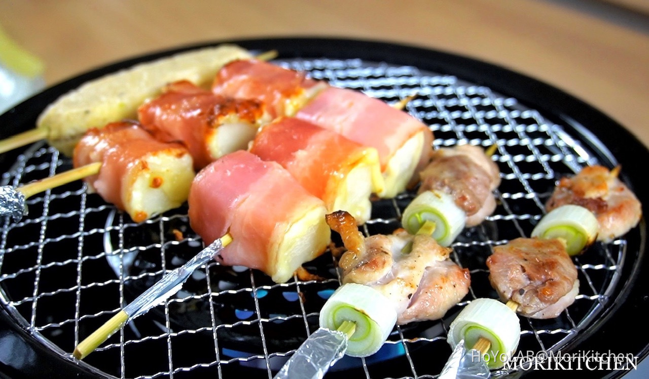 A Time of Bliss! "Tri-Flavored Skewer" with Beer! Inazuma Food - Player ...