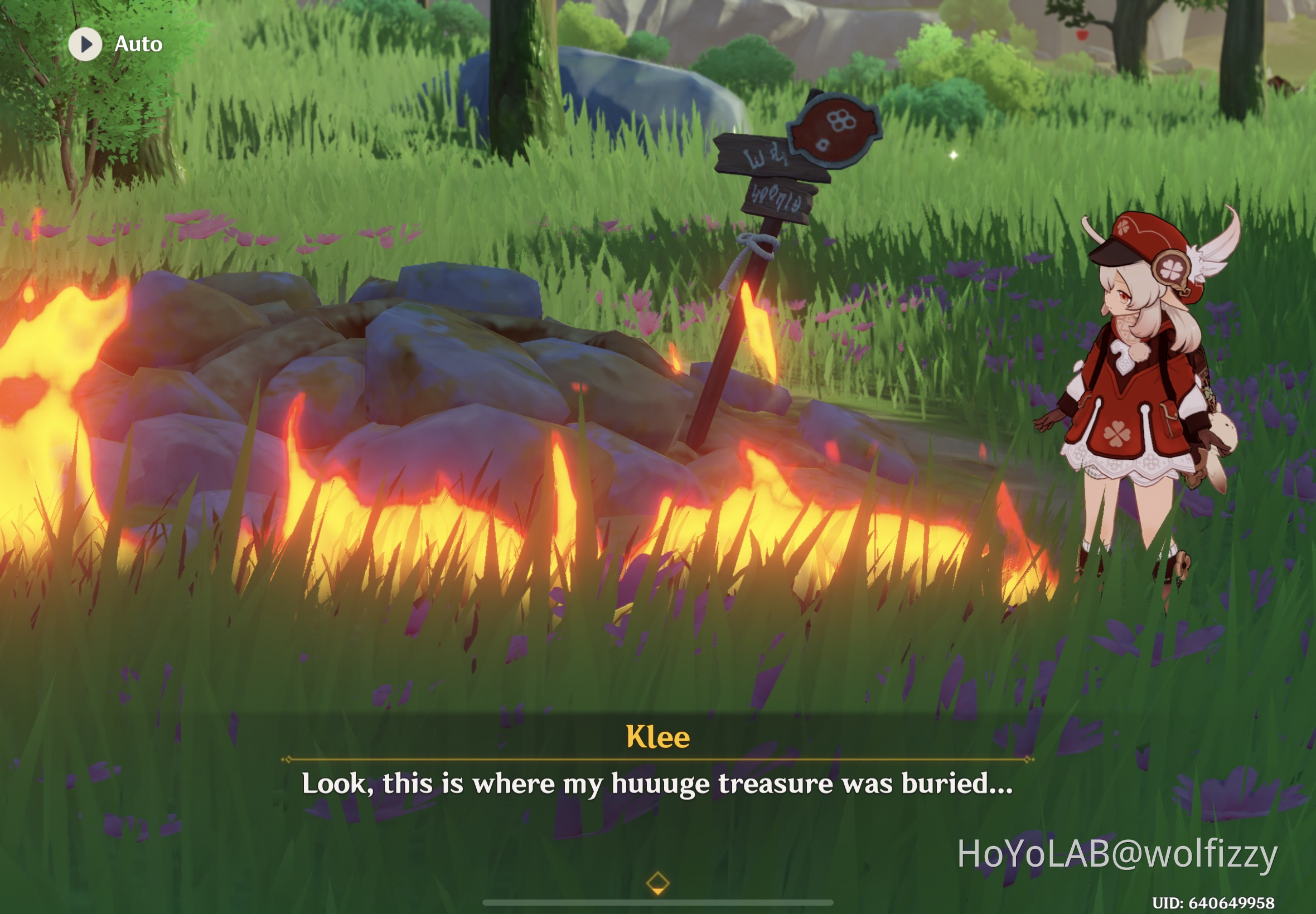 Klee…You do realise your treasure is burning? Genshin Impact | HoYoLAB