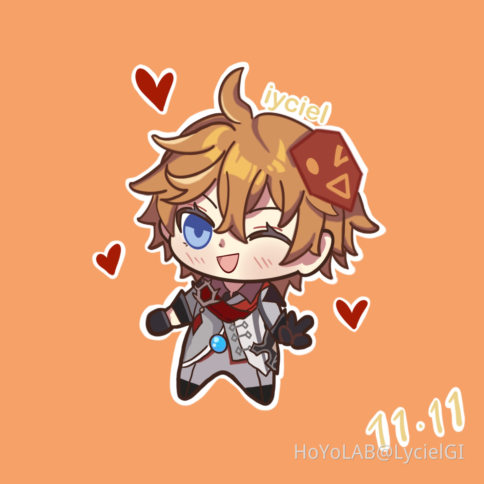 Chibi Tartaglia Genshin Impact | HoYoLAB