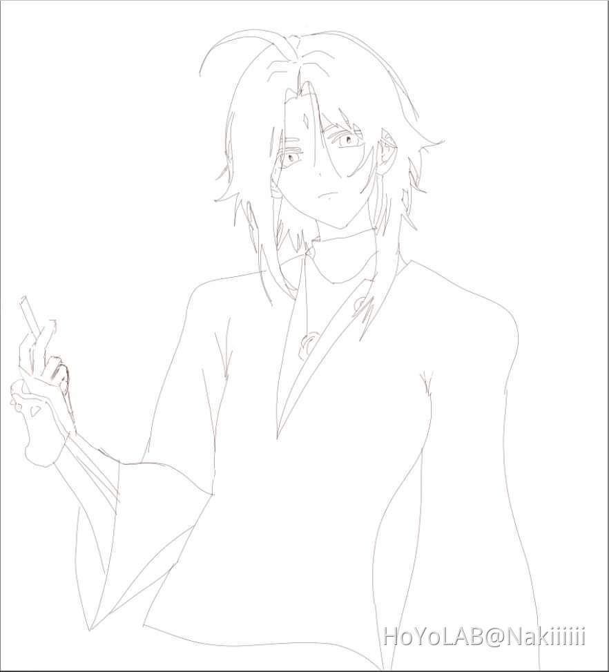 Xiao Lineart Genshin Impact | HoYoLAB