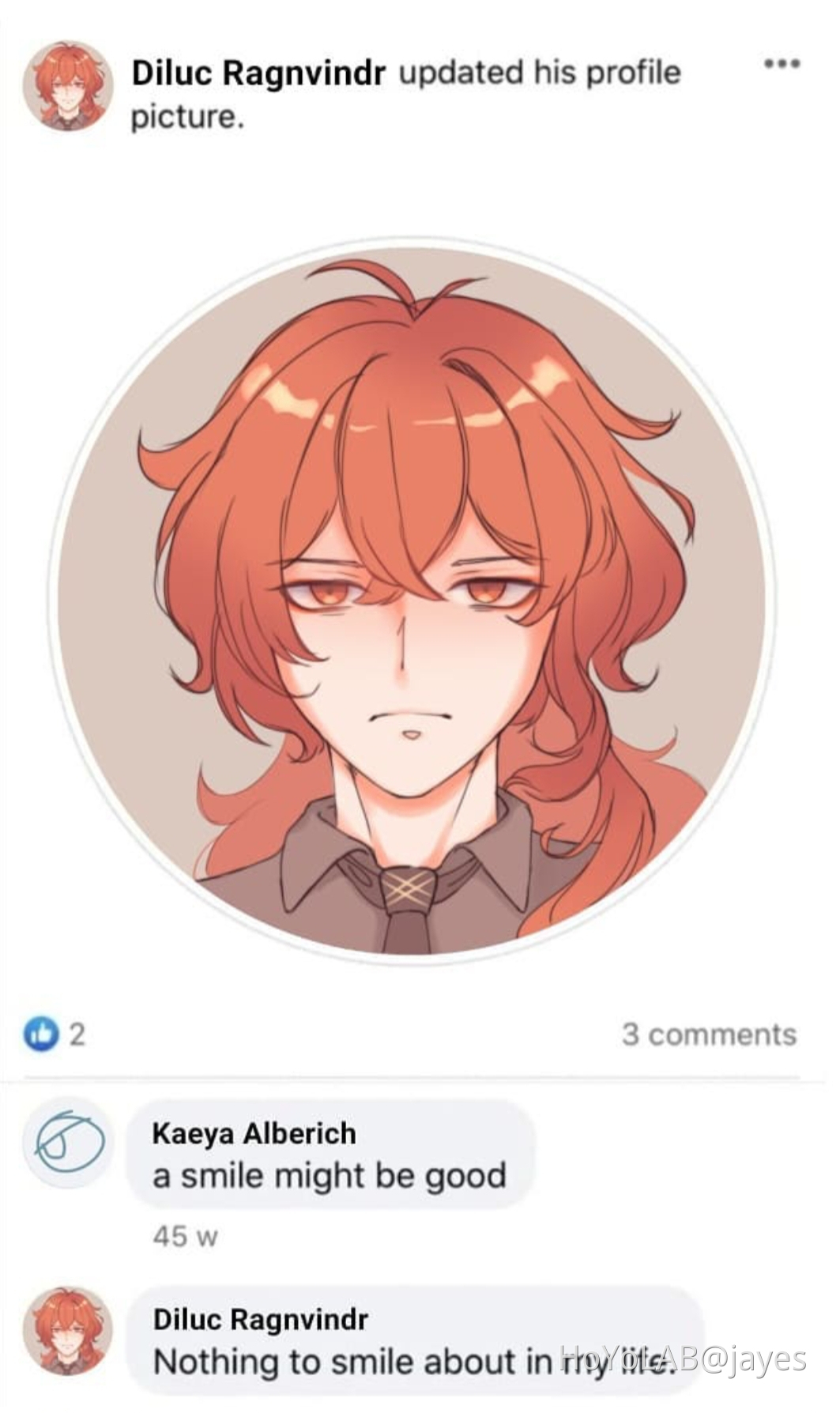 nothing to smile about Genshin Impact | HoYoLAB