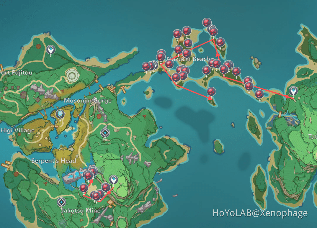 The most efficient farming routes for Inazuma Character Ascension ...