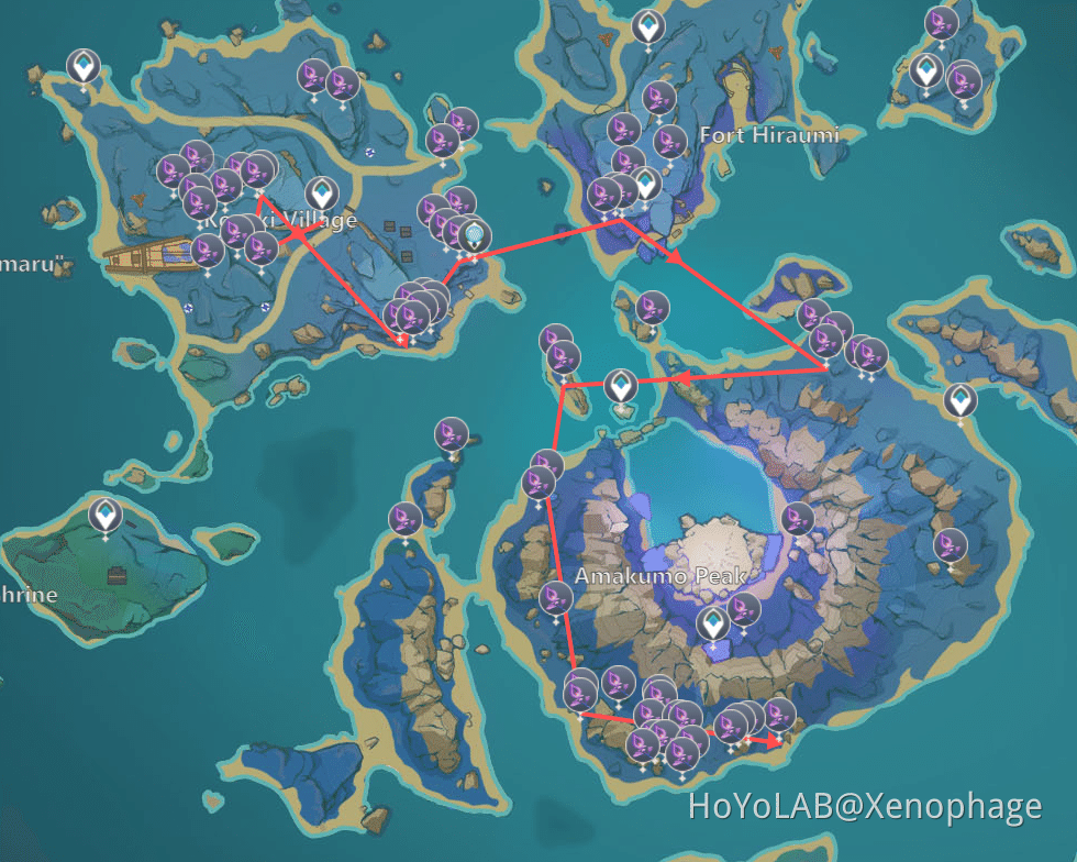 The most efficient farming routes for Inazuma Character Ascension ...