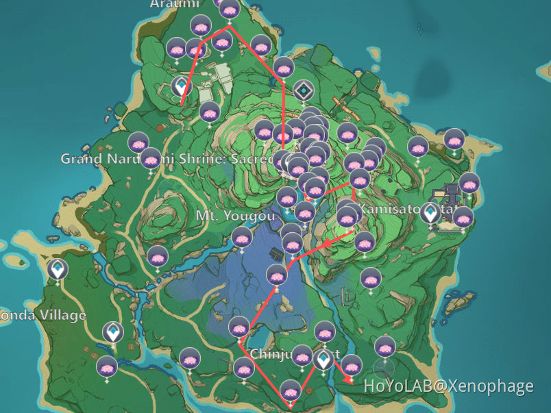 The most efficient farming routes for Inazuma Character Ascension ...