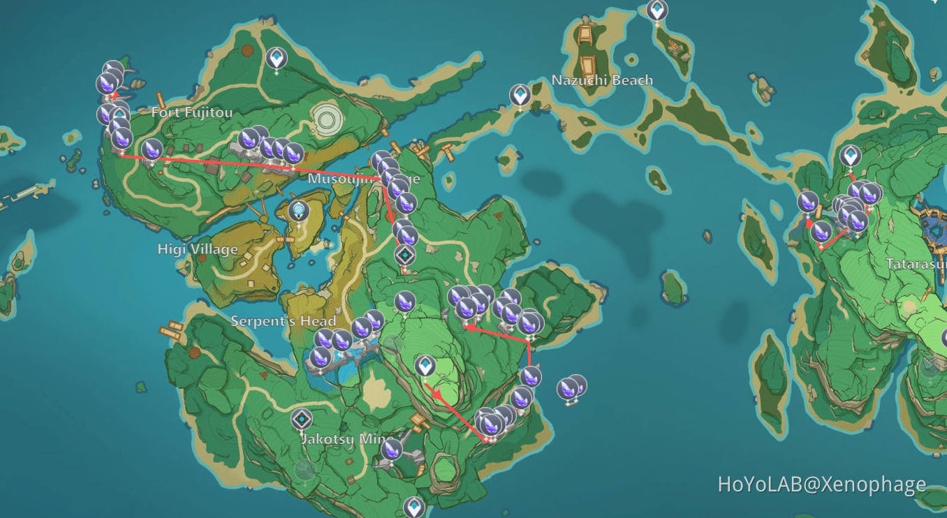 The most efficient farming routes for Inazuma Character Ascension ...
