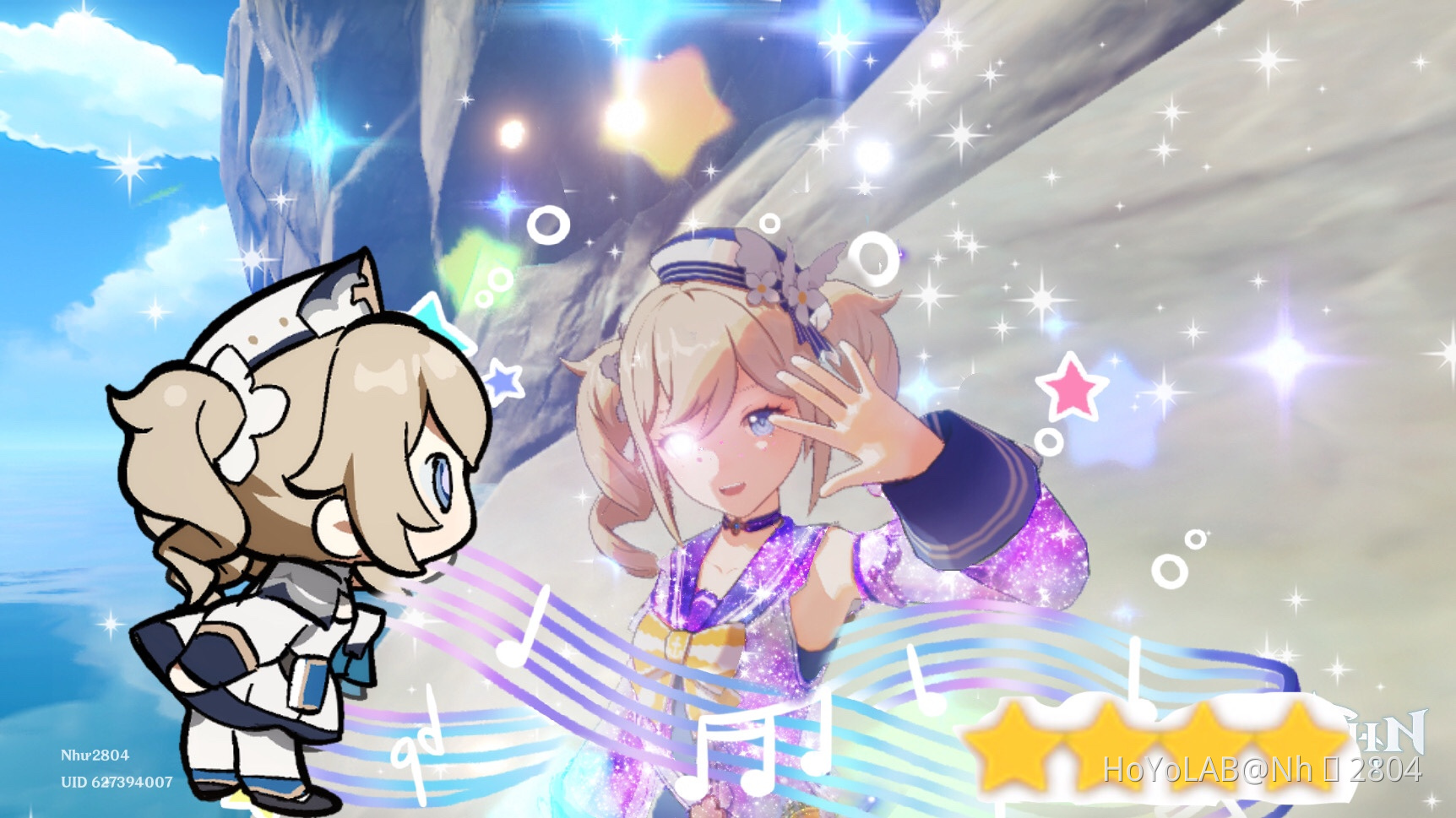 Barbara bản thuỷ thủ vũ trụ Genshin Impact | HoYoLAB