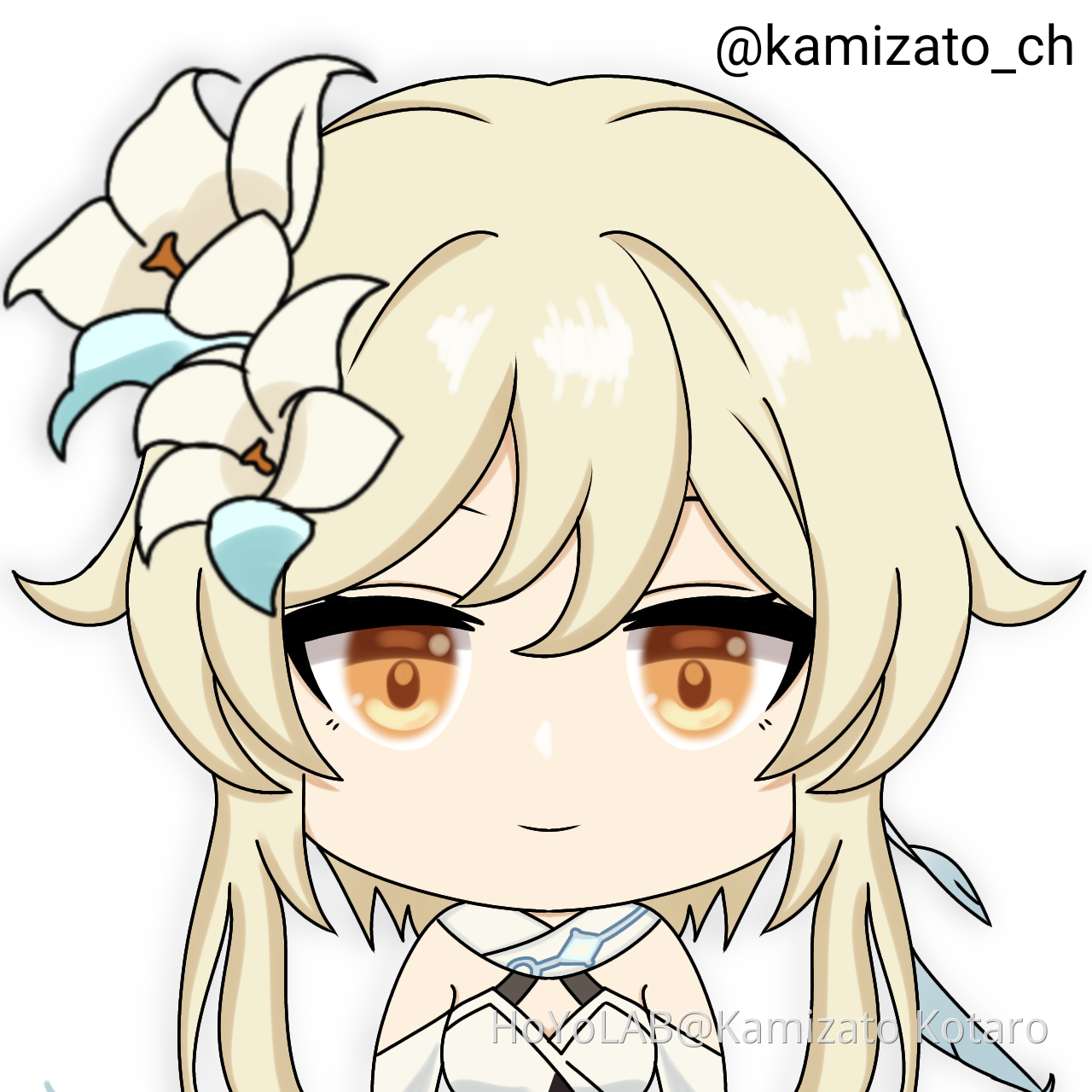 Lumine Chibi icon Genshin Impact | HoYoLAB