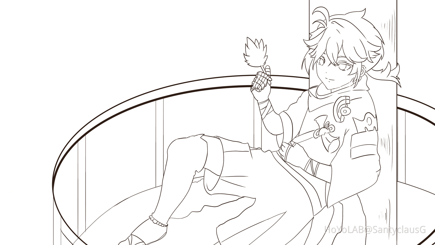 Kazuha relaxing on beidous ship :) Genshin Impact | HoYoLAB