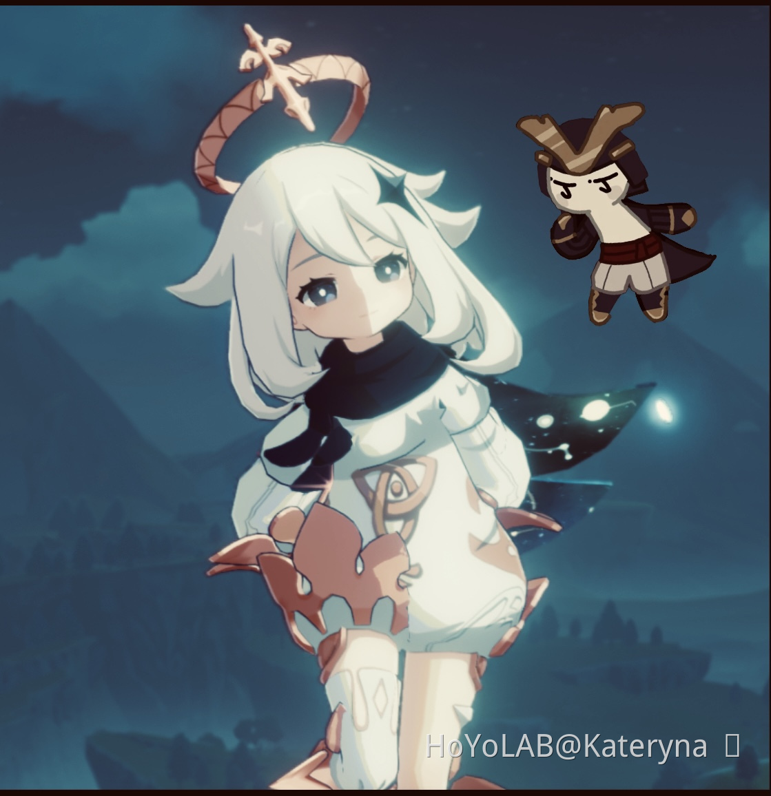 Paimon found a friend Genshin Impact | HoYoLAB