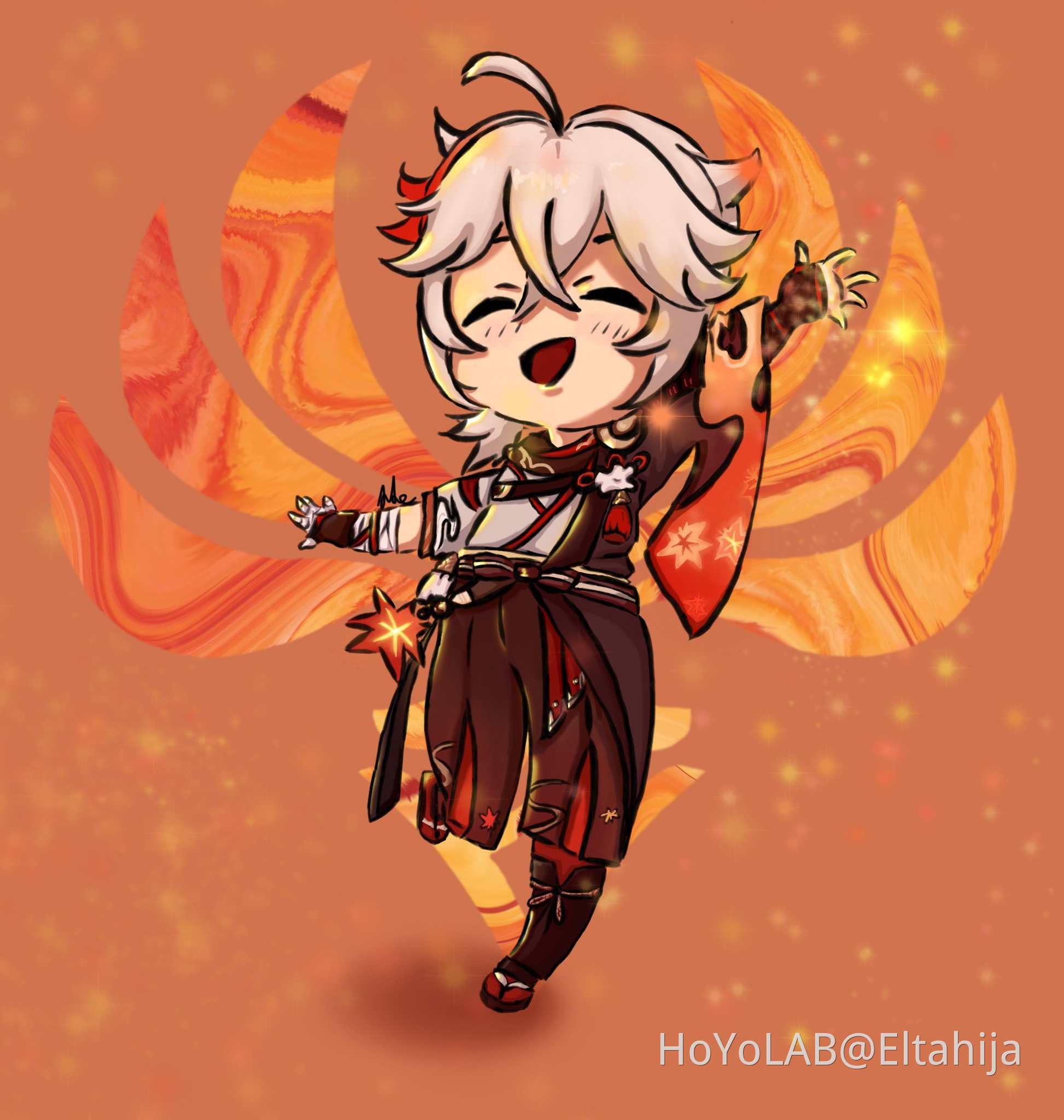 Chibi Kazuha Genshin Impact | HoYoLAB