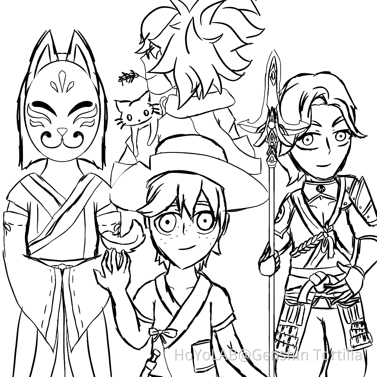 Inazuman NPCs | Genshin Impact | HoYoLAB