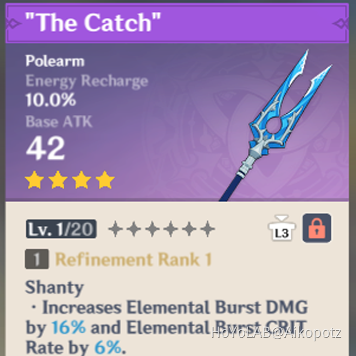 Got "The Catch" but... Genshin Impact | HoYoLAB