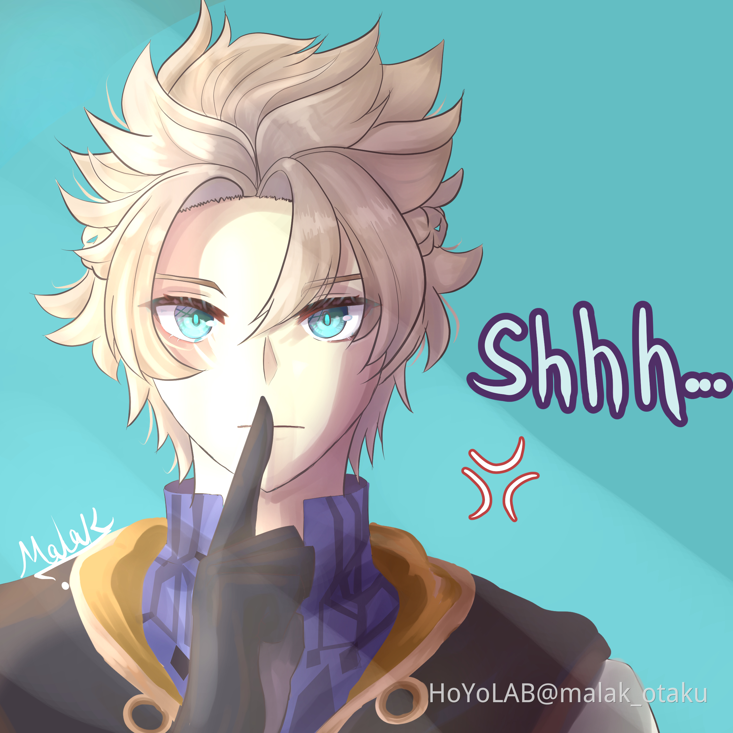 Albedo with short hair !! Genshin Impact | HoYoLAB