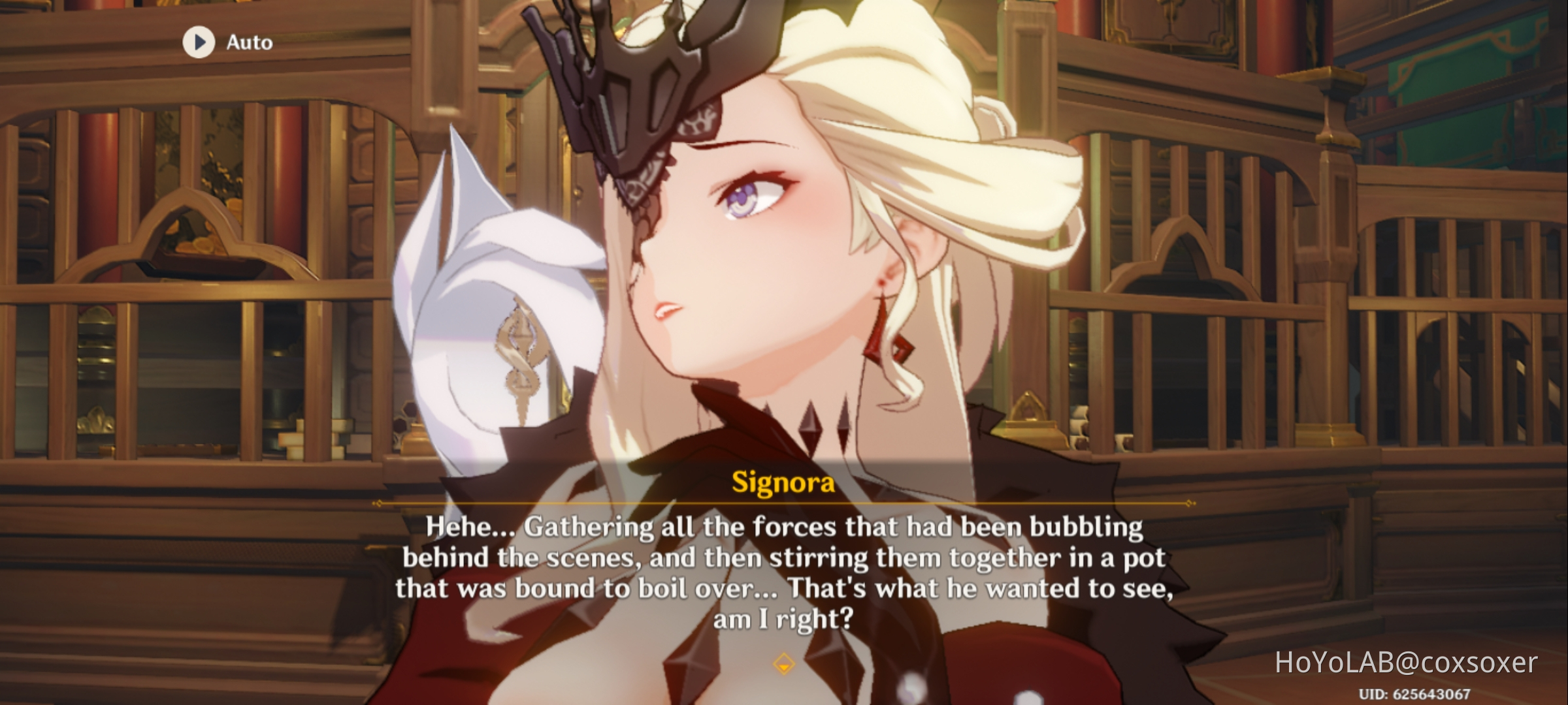 my queen La Signora 😍 Genshin Impact | HoYoLAB