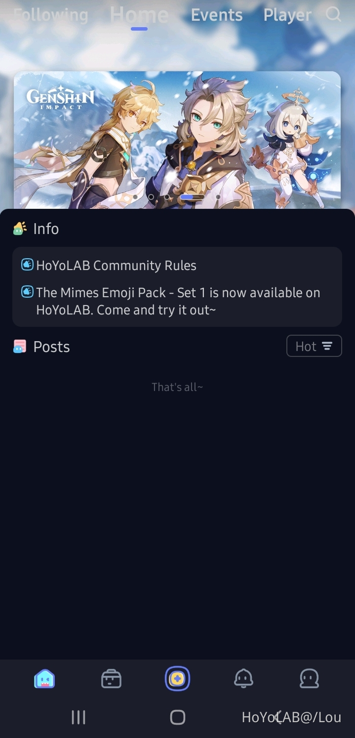 DARK MODE IS HERE! Genshin Impact | HoYoLAB