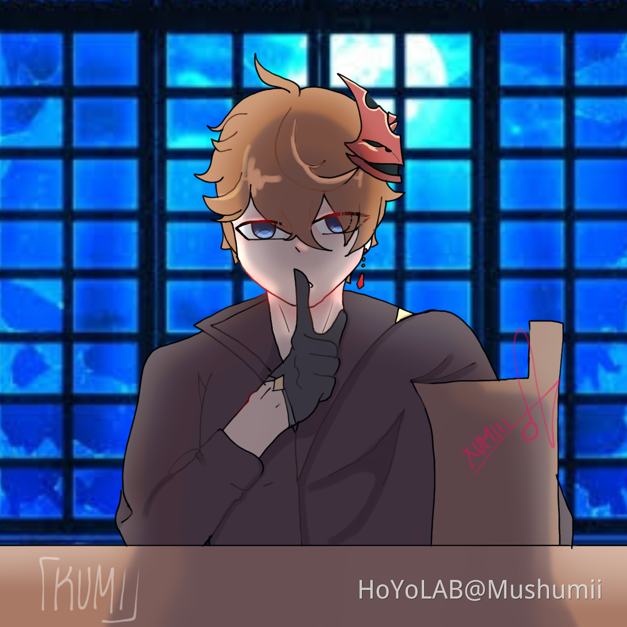 First Fanart of Genshin | Childe Fanart Genshin Impact | HoYoLAB