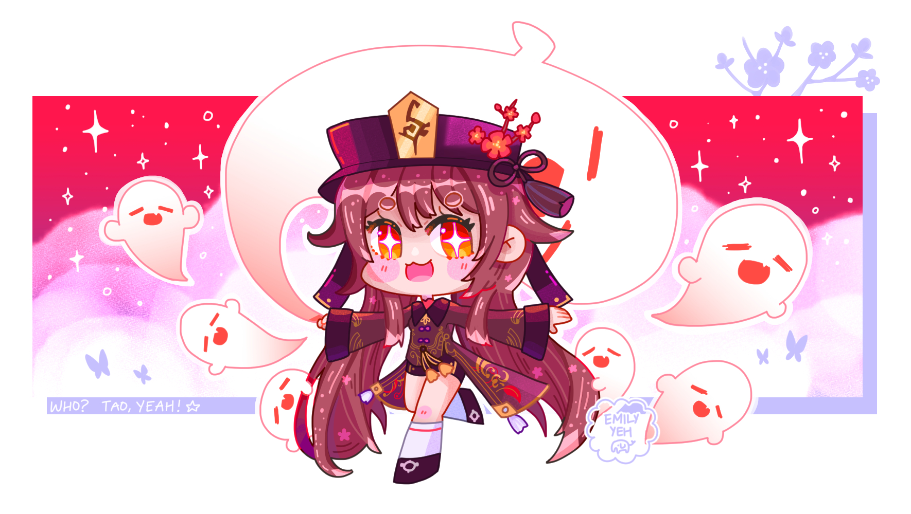 Hu Tao & Boo Taos! Genshin Impact | HoYoLAB