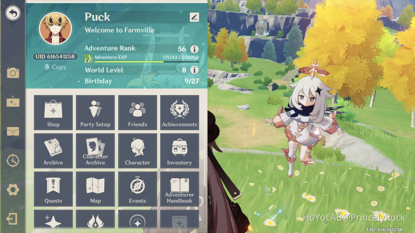 My Bio Genshin Impact | HoYoLAB