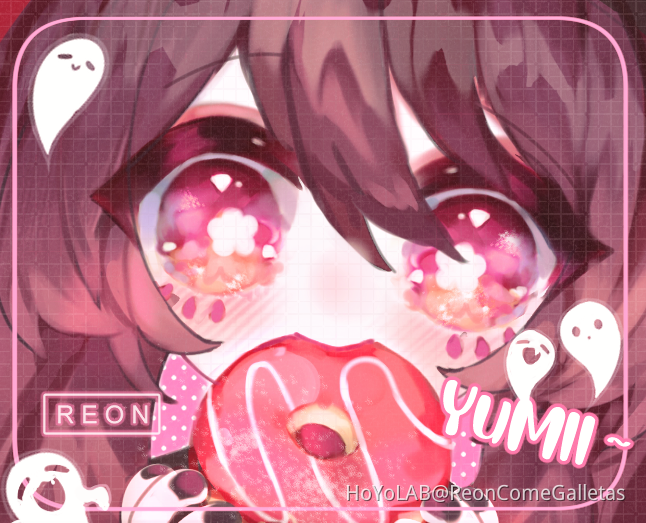 Hutao Eating Donut! Genshin Impact | HoYoLAB