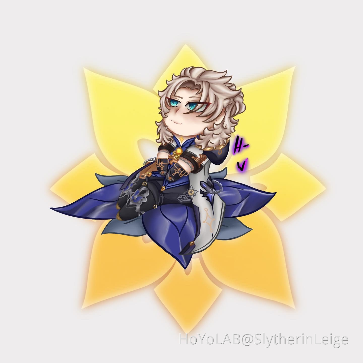 Albedo Chibi! Genshin Impact | HoYoLAB