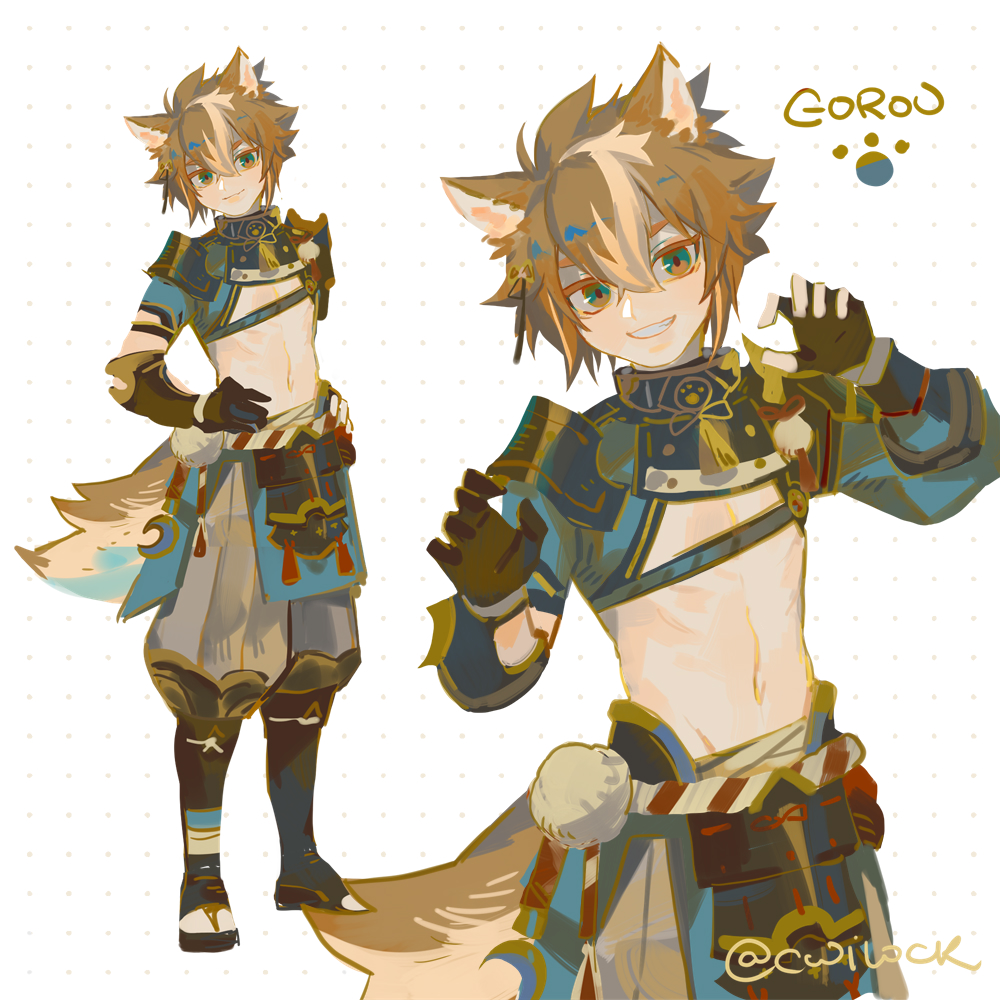 Gorou sketch dump Genshin Impact | HoYoLAB