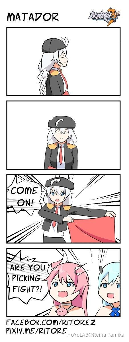 Kiana Kaslana comic and meme | Honkai Impact 3rd | HoYoLAB