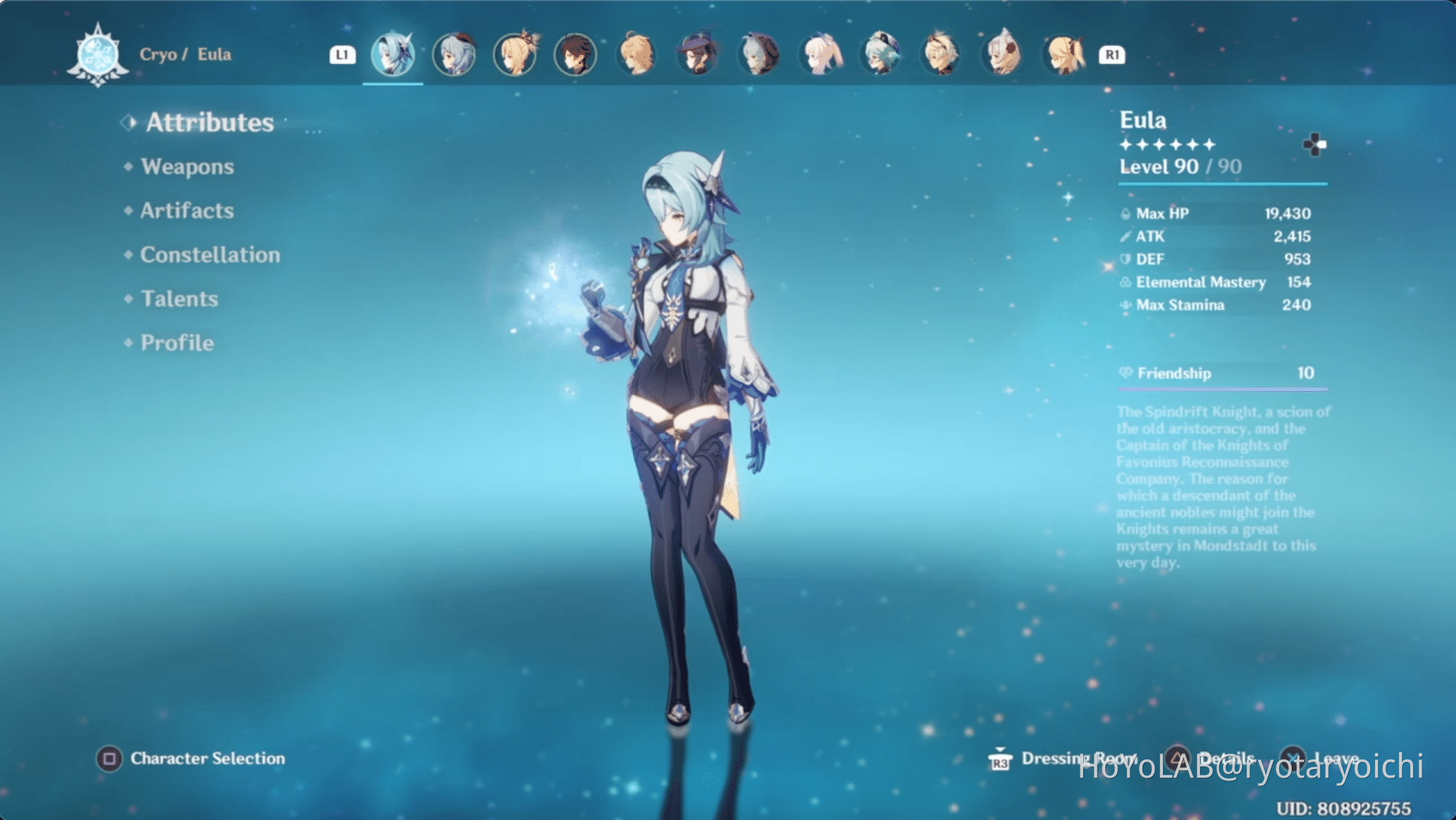 EULA DPS BUILD GUIDE | EULA RERUN BANNER | GENSHIN IMPACT 2.3 Genshin ...